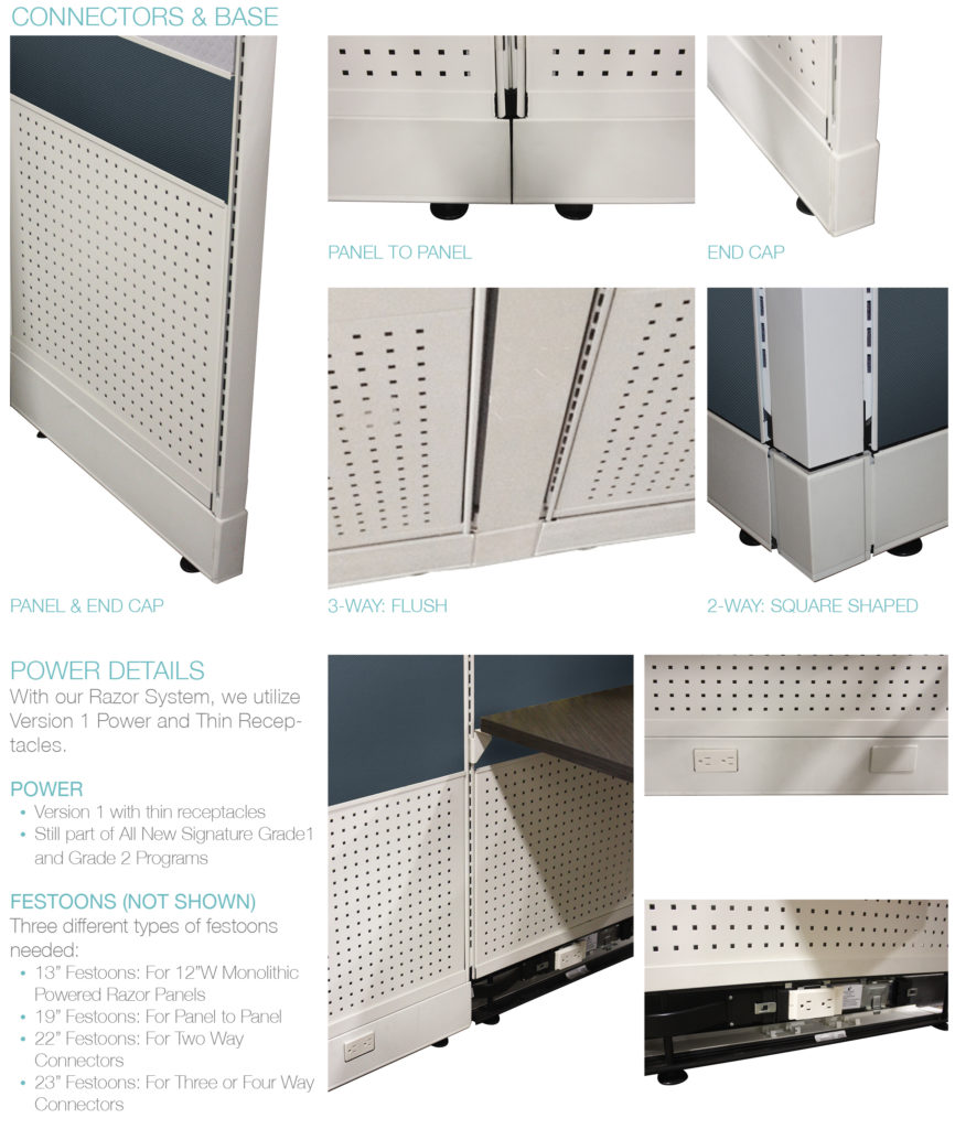 Razor System - Open Plan Systems